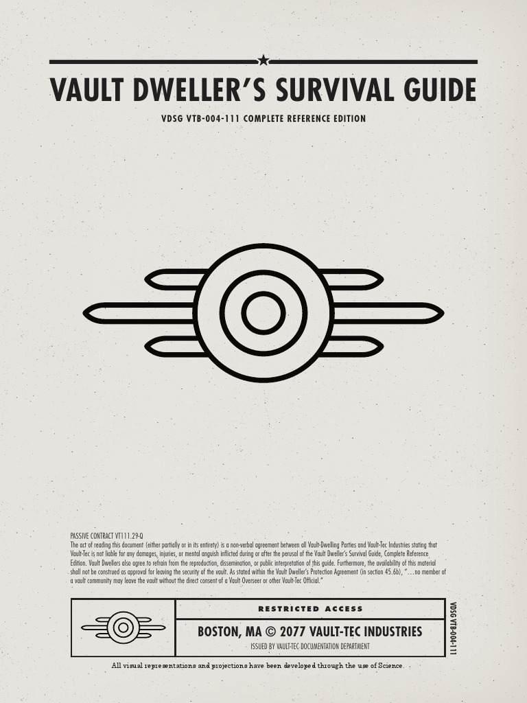 Fallout 4 Vault Dweller's Survival Guide | Armed Conflict | Nature
