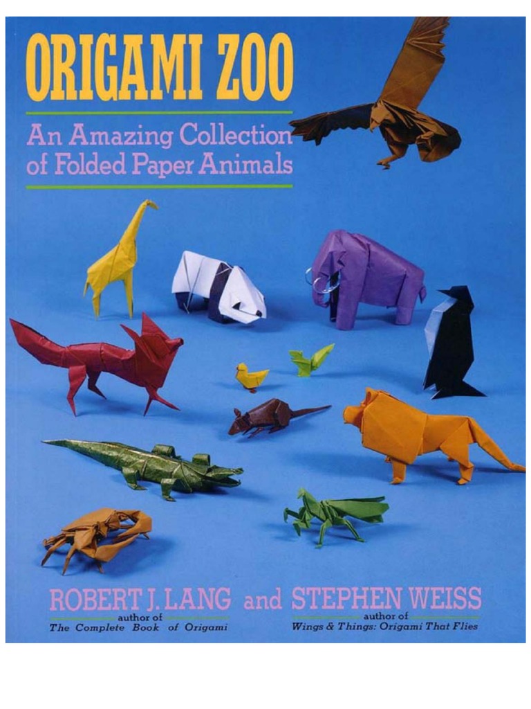 Origami Zoo Robert J Lang PDF | PDF