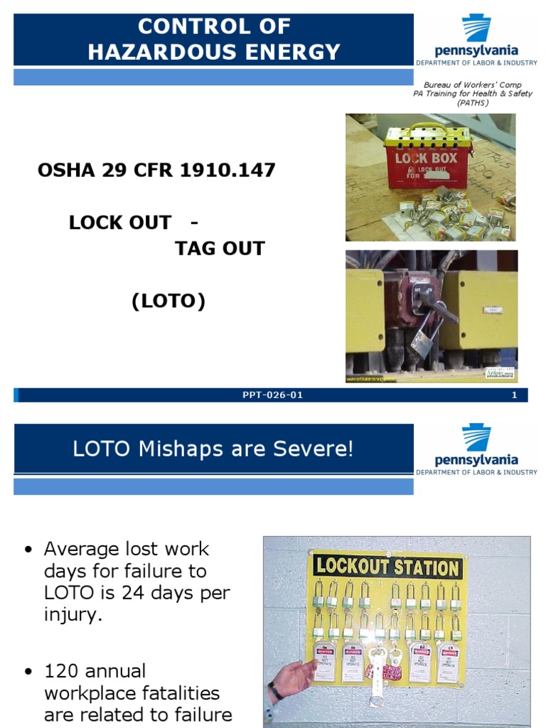 OSHA LOTO Compliance Guide | PDF | Occupational Safety And Health ...