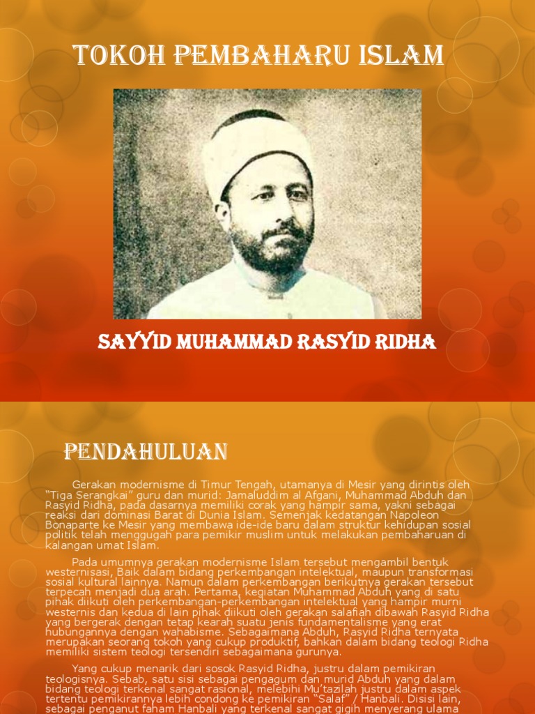 6376 - Tokoh Pembaharu Islam | PDF | Sejarah | Agama & Spiritualitas