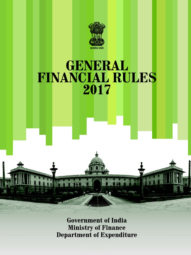 GFR 2017 PDF | PDF | Expense | Government Of India