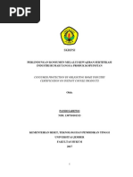 Pedoman Penulisan Tesis UGM FIB | PDF