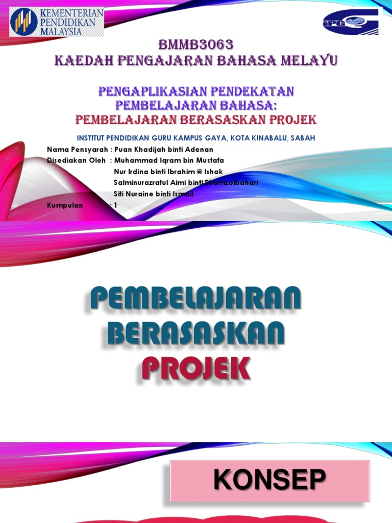 Pembelajaran Berasaskan Projek | PDF