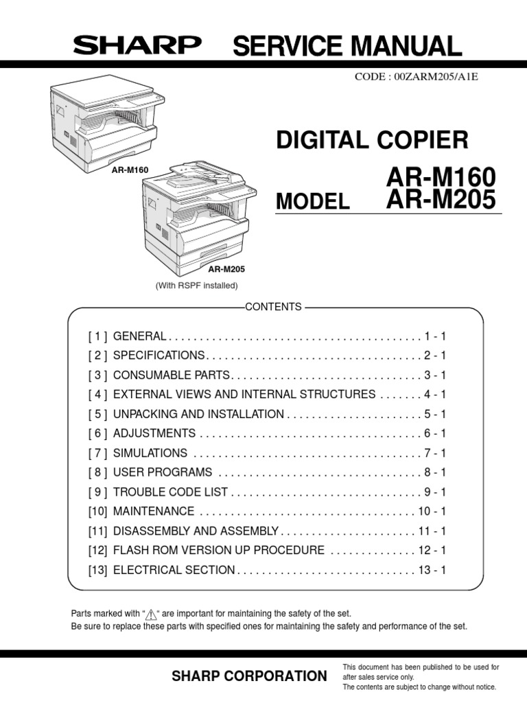 Ar-M205 Manual PDF | PDF