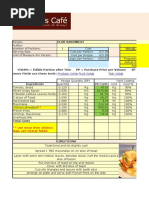 Coffee Drink Costing Guide | PDF | Drink | Foods