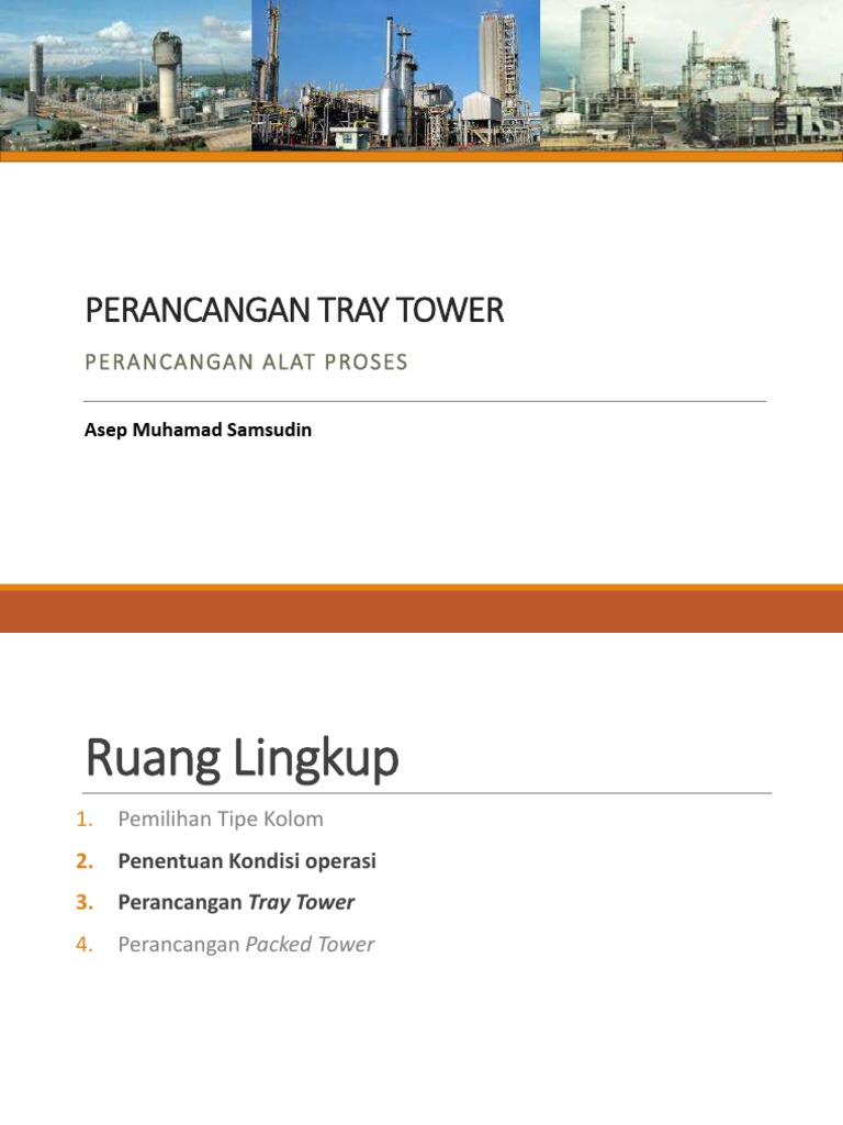 Perancangan Tray Tower PDF | PDF