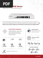 FG 100f Datasheet | PDF | Firewall (Computing) | Transport Layer Security