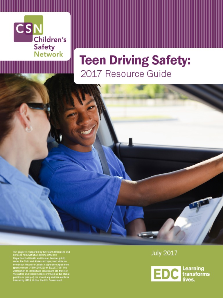 Teen Driving Safety Guide | PDF | Driving Under The Influence | Traffic ...