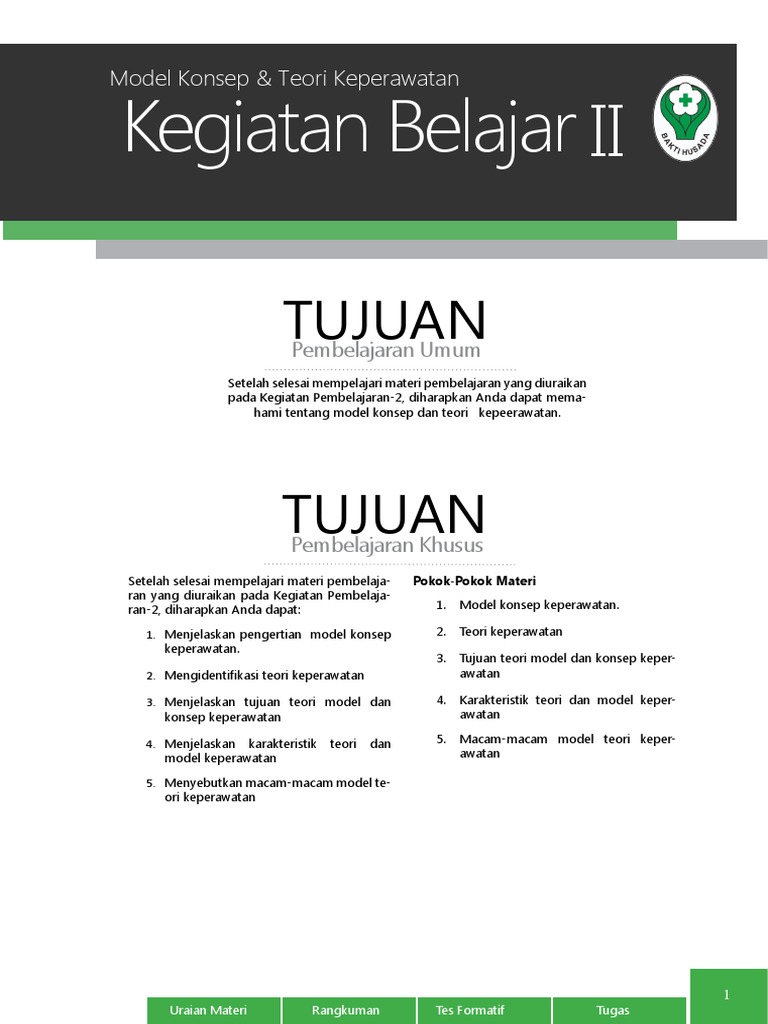 Model & Teori Keperawatan | PDF | Karier & Perkembangan | Pengembangan Diri