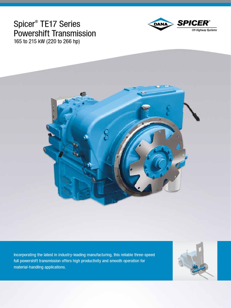 Dana Transmision | PDF | Transmission (Mechanics) | Gear