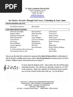 (Program Flow Draft) : 1 Birthday & Christening | PDF | Birthdays ...