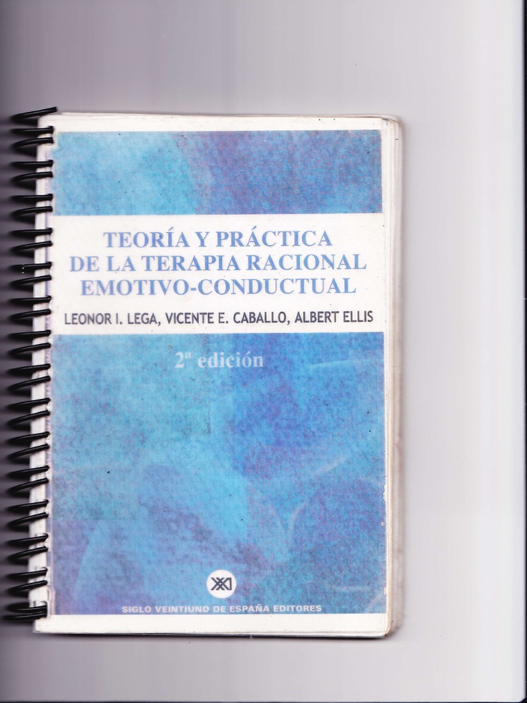 Ellis - Teoría y Práctica de La TREC (Biblio AREAP) | PDF | Terapia ...