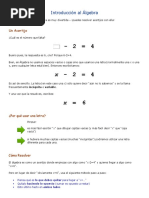 Álgebra para Principiantes: Guía Completa | PDF | Álgebra | Ecuaciones