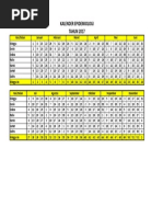 Kalender Epid 2023 | PDF