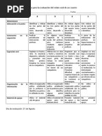 Rúbrica para Evaluar la Expresión Oral | PDF