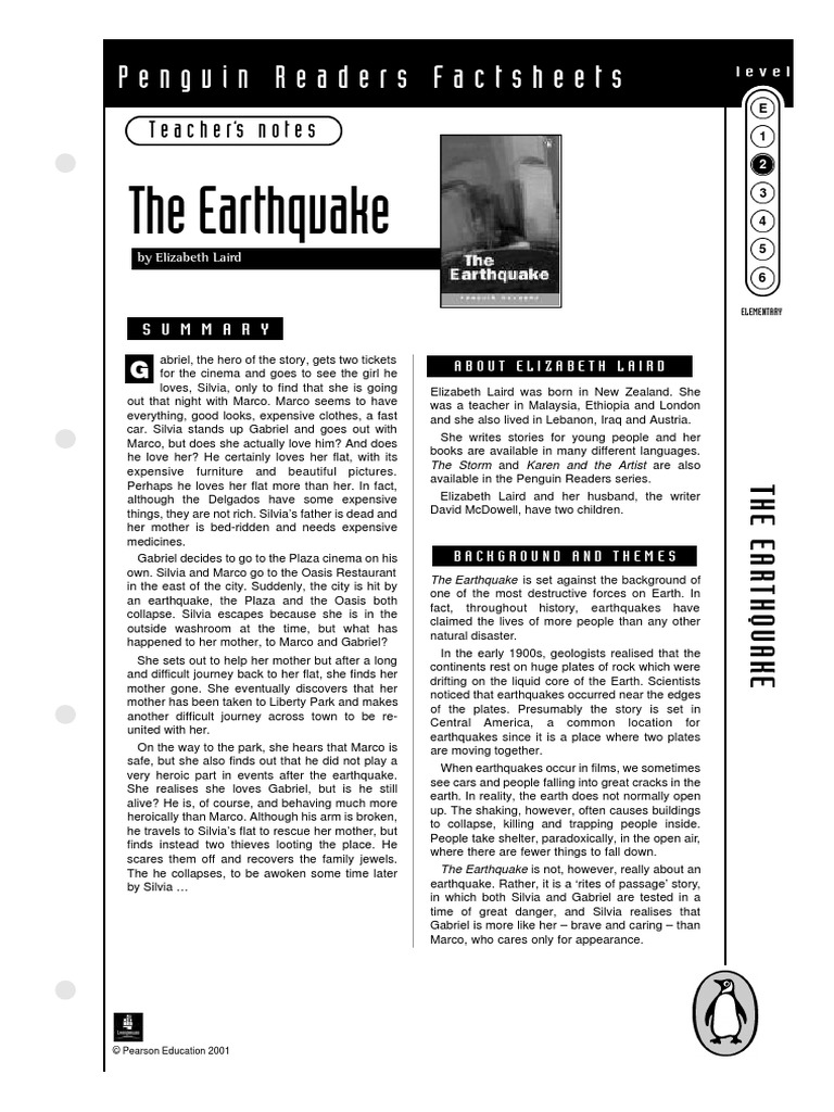 Factsheets For The Earthquake | PDF | Plate Tectonics | Earthquakes
