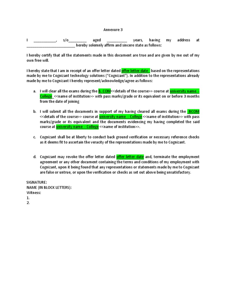 Annexure 3 | PDF | Government