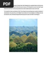 Famous Plateaus in the Philippines | PDF