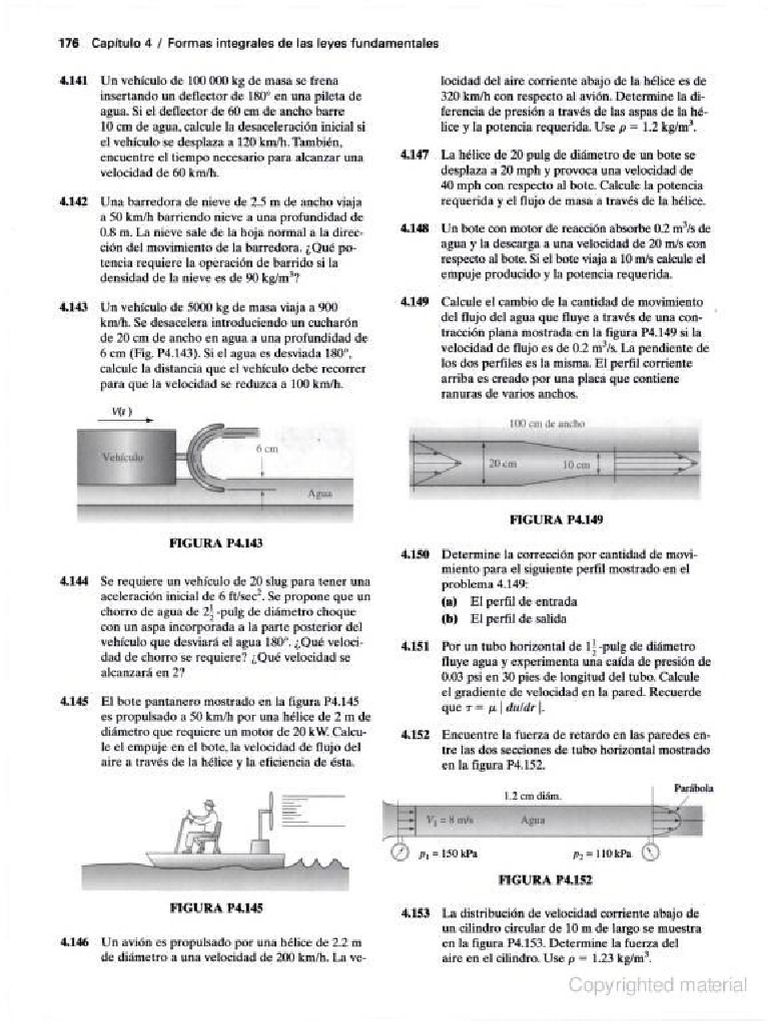 Ejercicios Fluidos | PDF