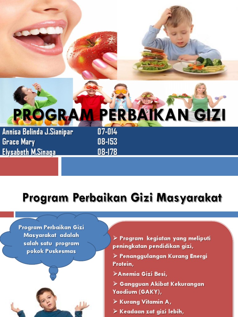Materi Perbaikan Gizi Masyarakat | PDF