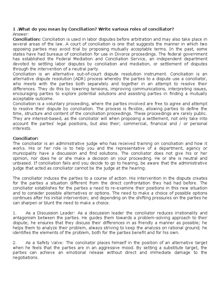 Industrial Relations & Labour Laws | PDF | Mediation | Arbitration