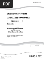 Afrikaans Prosa en Poesie Handleiding GR 8-12 - Poesie - 0 | PDF