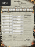Mutants and Masterminds Third Edition Character Sheet | PDF