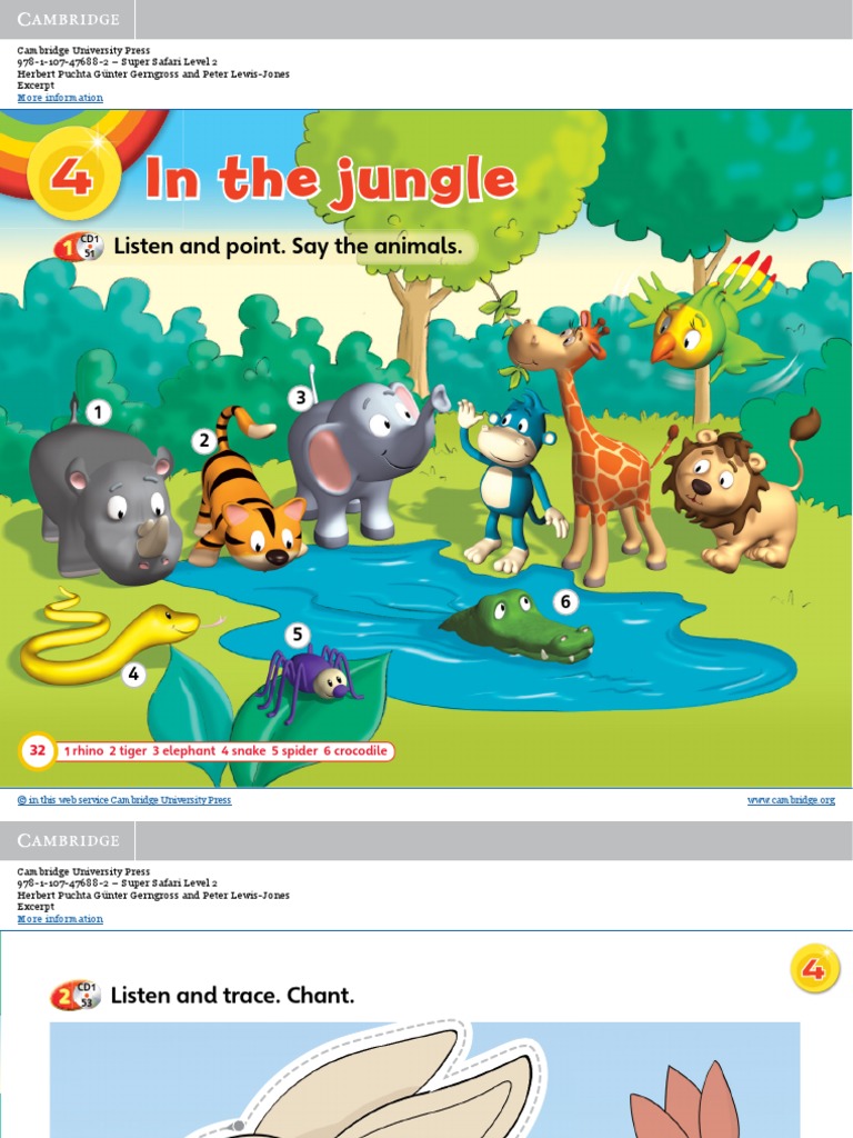 Super Safari Pupils Book Level 2 Sample Unit PDF | PDF