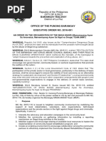 BARANGAY RESOLUTION Badac | PDF