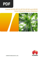 Huawei AR100 AR120 and AR200 Series Enterprise Routers Datasheet | PDF ...