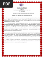 Feeding Program Narrative Report Sy 2018 - 2019 | PDF | Malnutrition ...