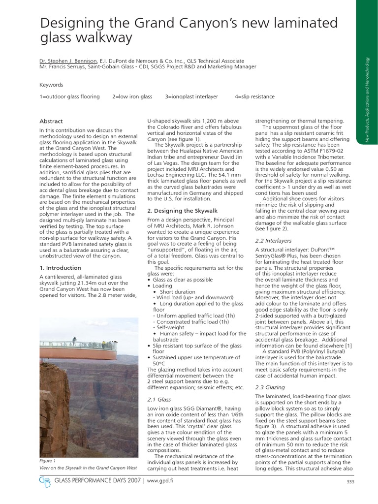 GPD 07 Bennison | PDF | Glasses | Building Engineering