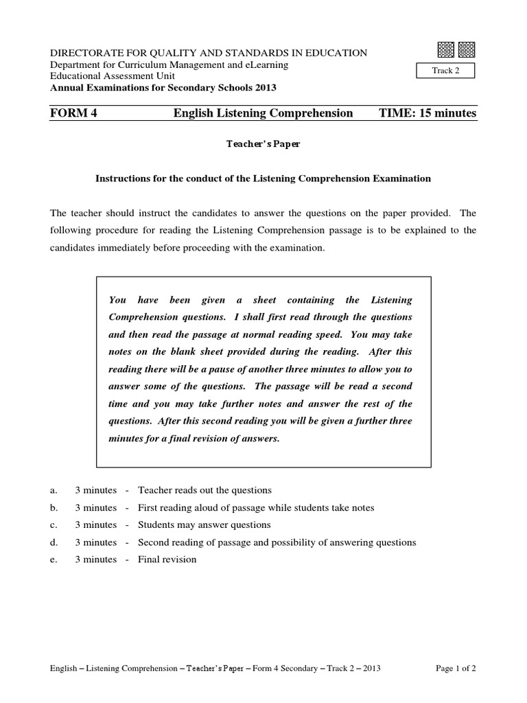 English f4 t2 2013 | PDF | Nature