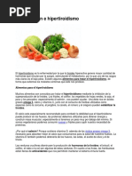 Alimentos bociogenos | PDF | Alimentos | Nutrición