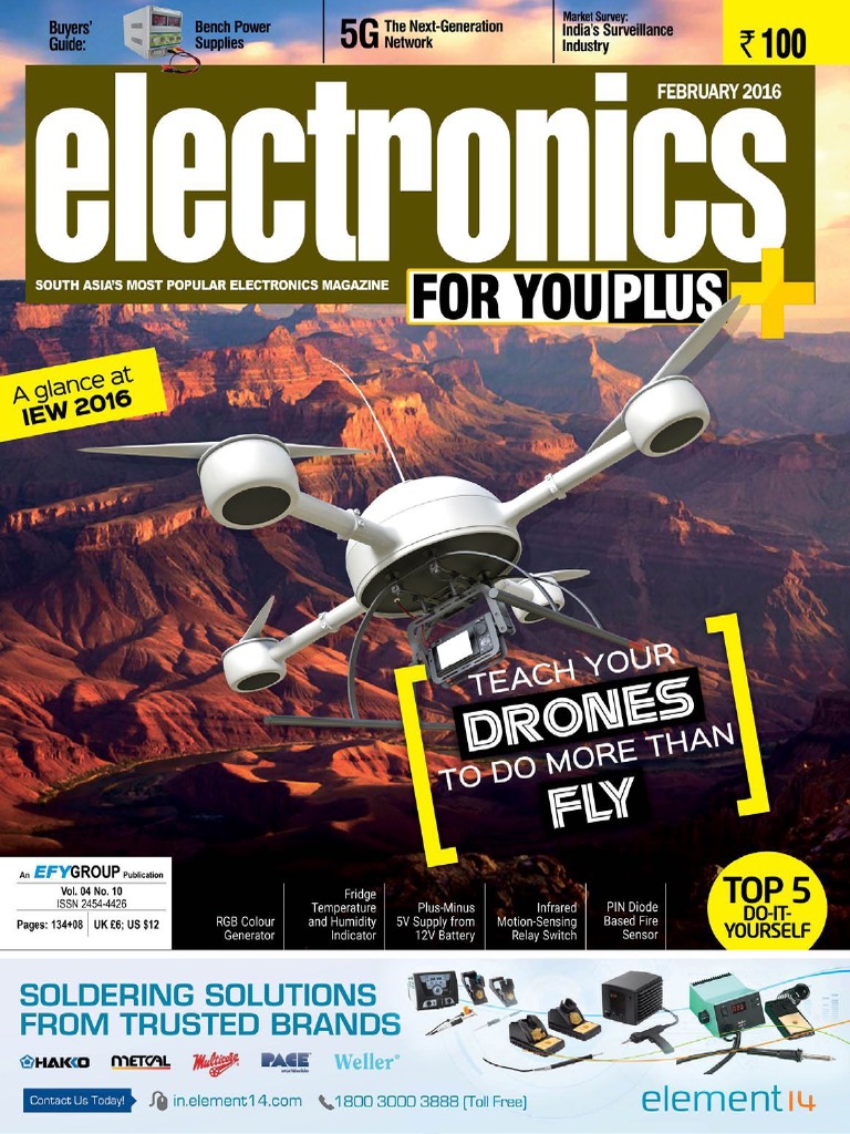 Electronics For You - February 2016 PDF | PDF