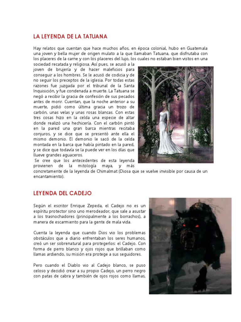 Cuentos y Leyendas de Guatemala 1 | PDF | Hernán Cortés | Religión y ...