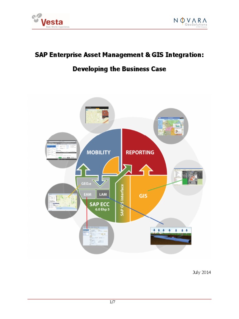 A Business Case For Sap Gis Integration Pdf Geographic Information