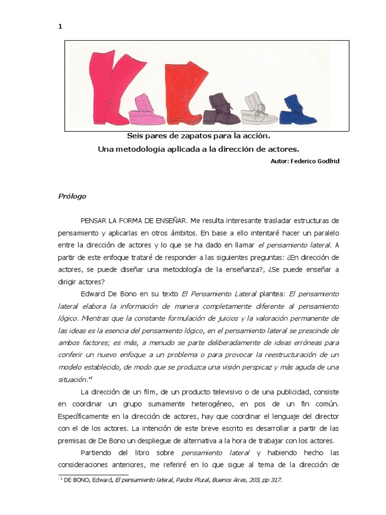 5 - 5 - Godfrid, Federico. Seis Pares de Zapatos para La Accion, Una Metodologia Aplicada A La ...
