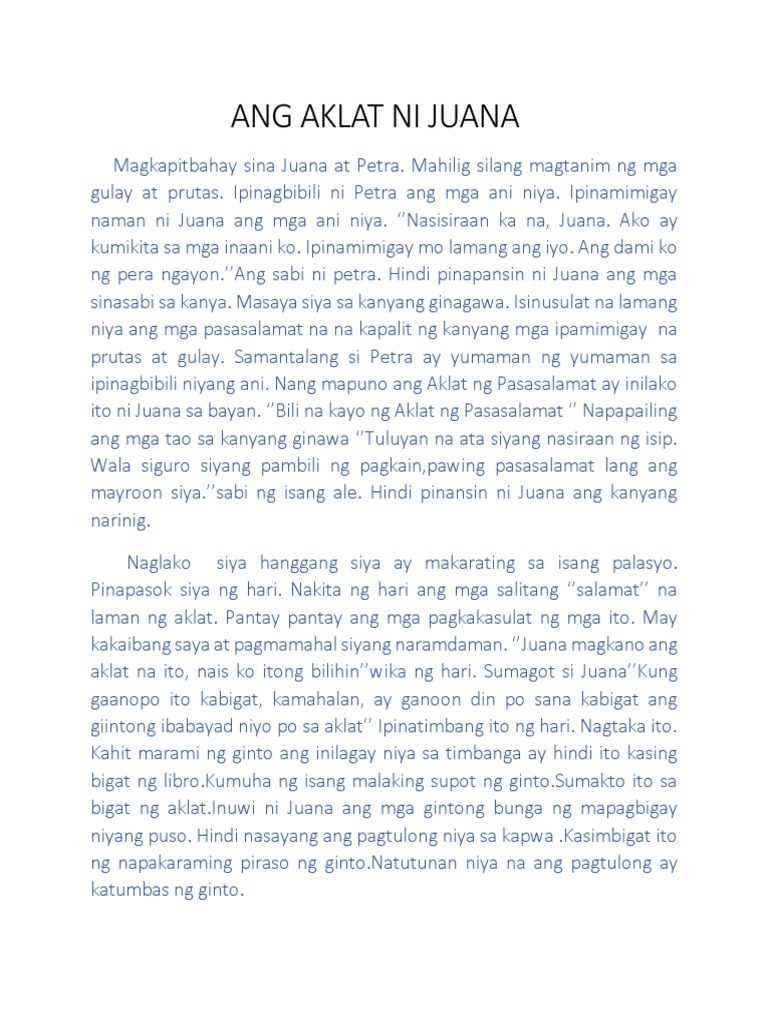 Ang Aklat Ni Juana | PDF