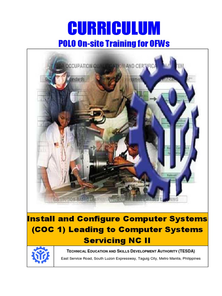 Computer Hardware Servicing Coc1 Final Pdf