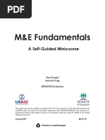 M&E Framework Template | PDF | Career & Growth | Business