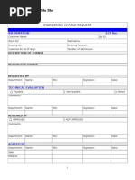 Engineering Change Request Form | Product Lifecycle | Computing