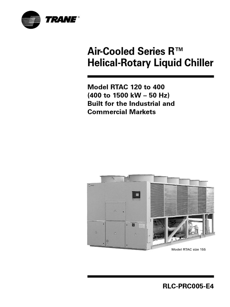 RTAC | PDF | Gas Compressor | Refrigeration