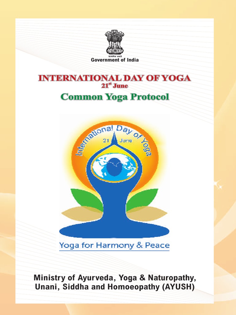 Common Yoga Protocol Overview | PDF | Wellness | Religion & Spirituality
