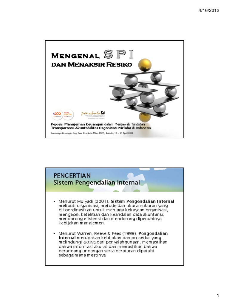 Mengenal SPI Dan Merancang SOP | PDF