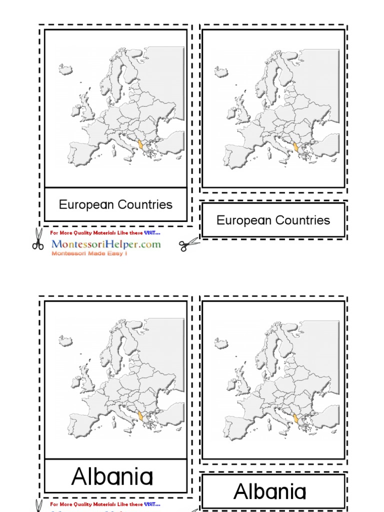 List of European Countries | PDF