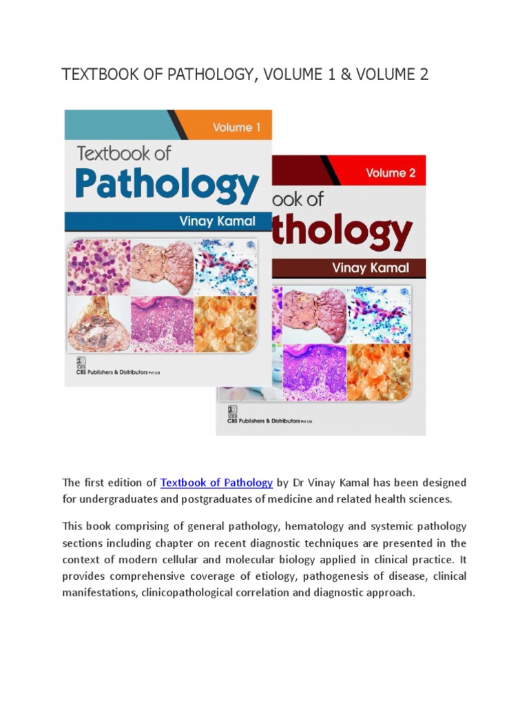 Textbook of Pathology, Volume 1 & Volume 2 | PDF | Pathology | Life ...