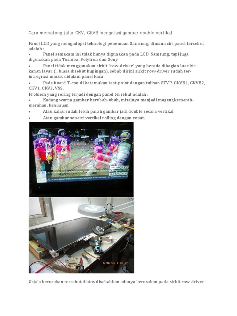 Cara Memotong Jalur CKV | PDF | Griya & Taman