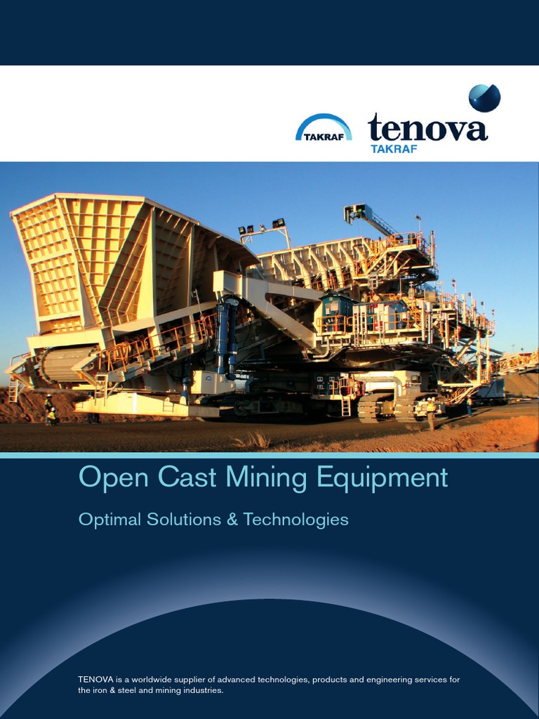 Tenova Takraf Open Cast Mining Eng | PDF | Mining | Economic Geology