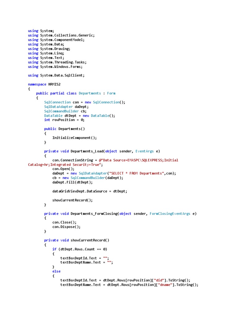 Codes CRUD | PDF | Computing | Computer Programming
